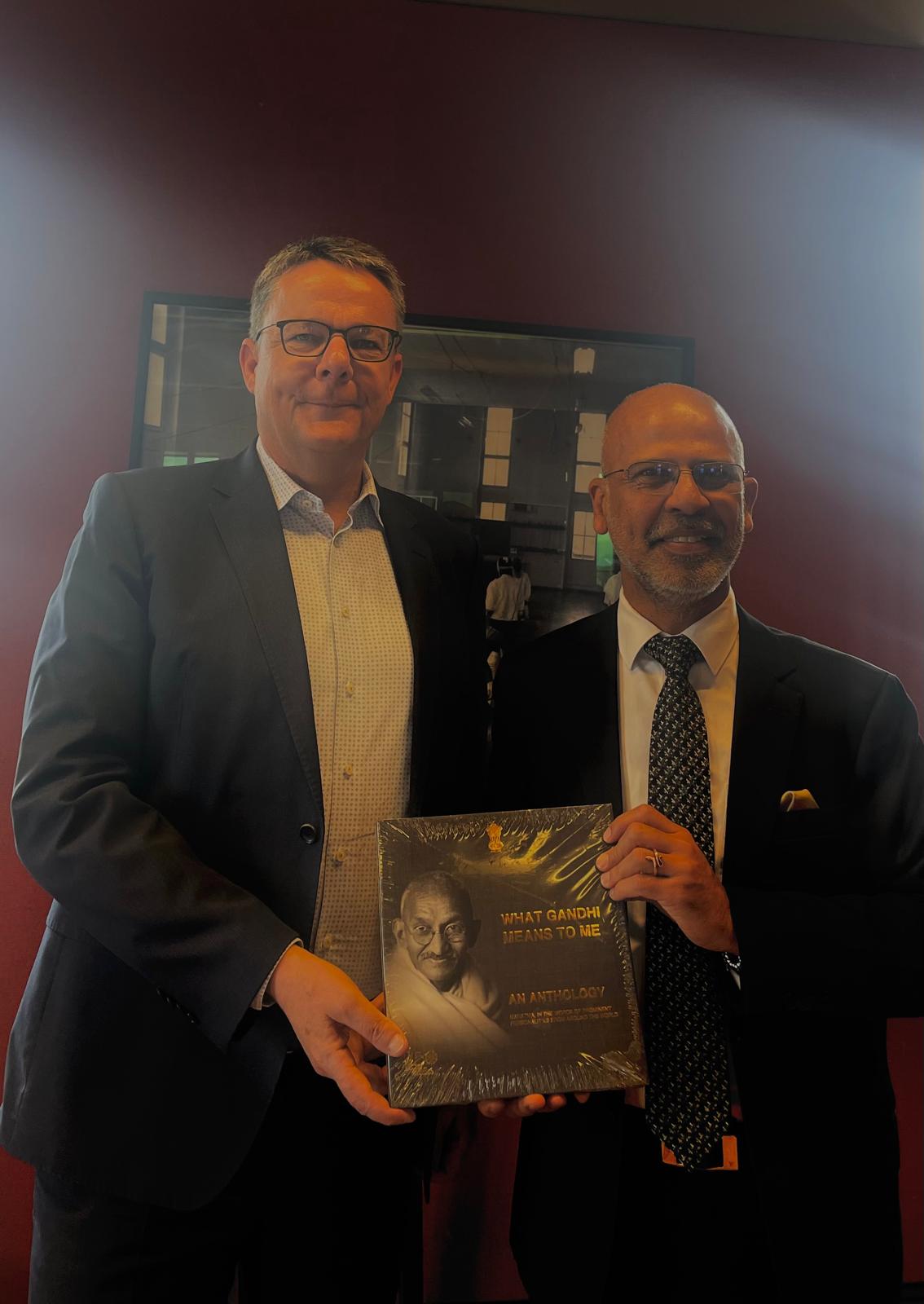 Ambassador Mridul Kumar met Prof. Dr. Michael Schaepman, President of ...